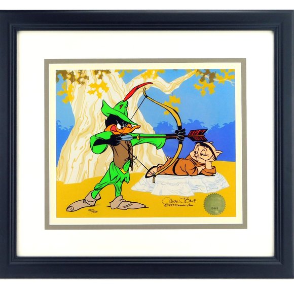 Warner Bros. | Art | Bow And Error Chuck Jones Cel Robin Hood Limited ...